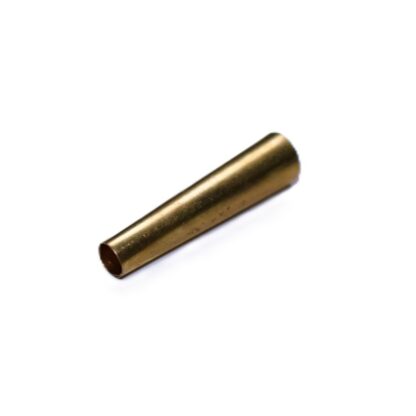 1 Inch Brass Cone - Centralia Fur & Hide