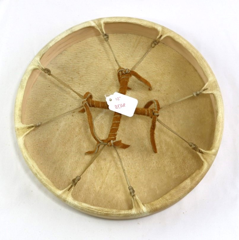 Native American Authentic Hand Drum 12" | Centralia Fur & Hide