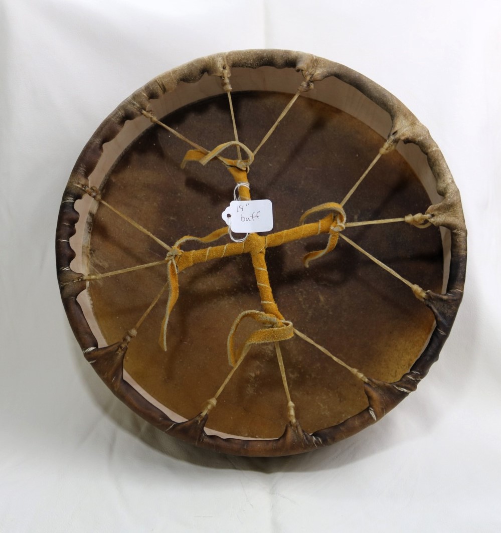 Native American Authentic Hand Drum 14" | Centralia Fur & Hide