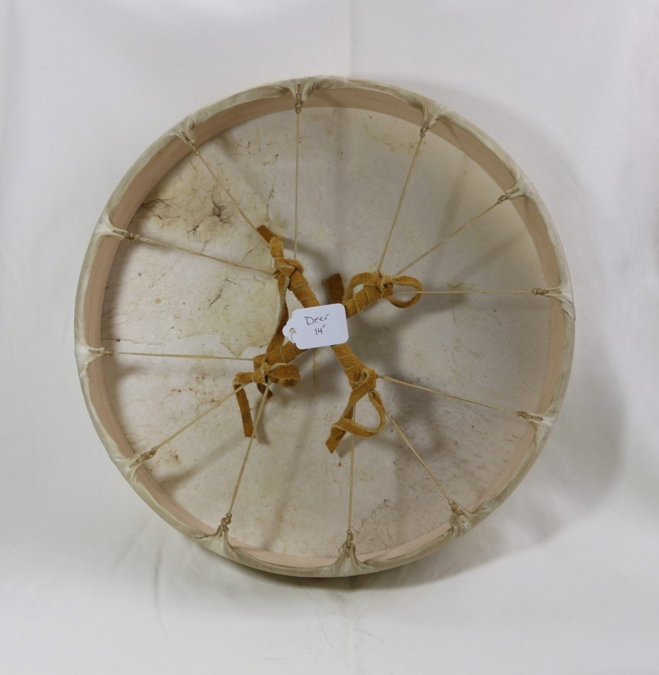 Native American Authentic Hand Drum 14" | Centralia Fur & Hide