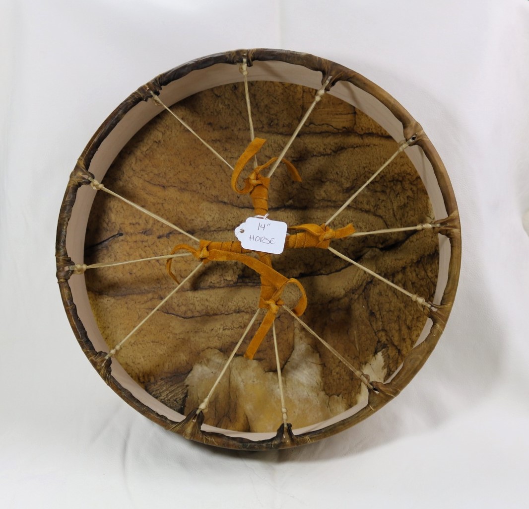 Native American Authentic Hand Drum 14" | Centralia Fur & Hide
