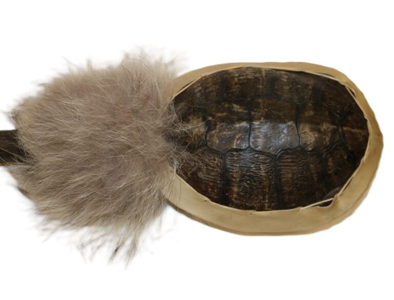 Native American Rattle Kits - Turtle & Rawhide| Centralia Fur & Hide