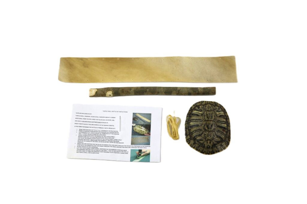 Turtle Shell Rattle Kit | Centralia Fur & Hide