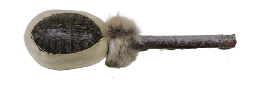Native American Rattle Kits - Turtle & Rawhide| Centralia Fur & Hide