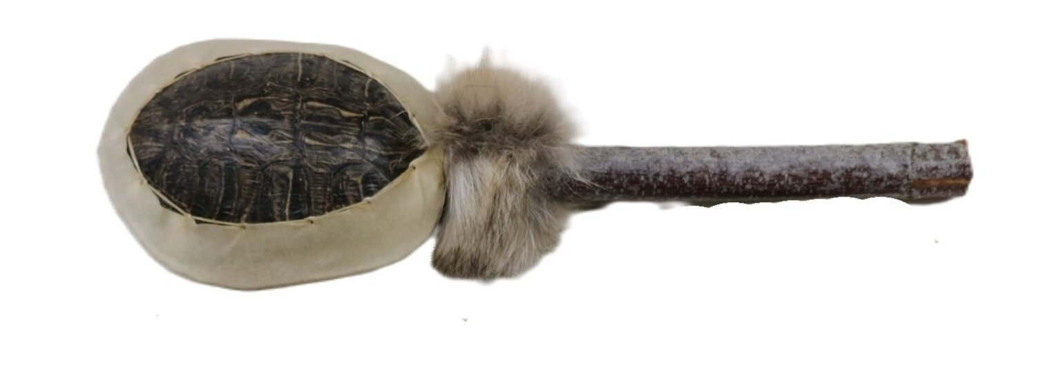 Native American Rattle Kits - Turtle & Rawhide| Centralia Fur & Hide