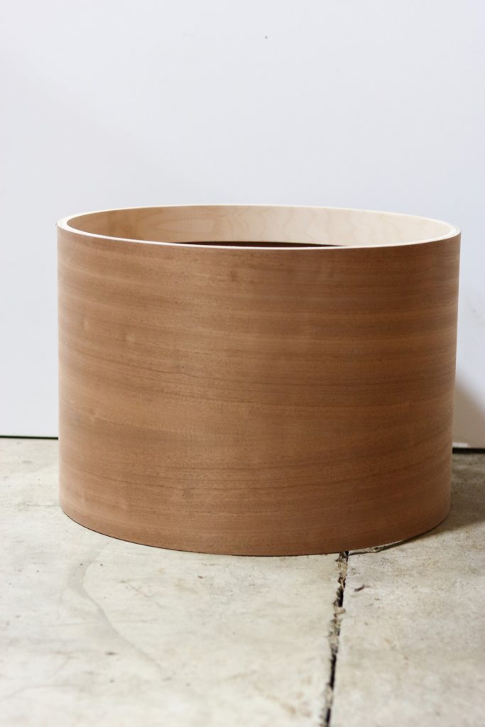 14" Vintage Mahogany Drum Shell W/ REINFORCEMENT RINGS - Centralia Fur ...