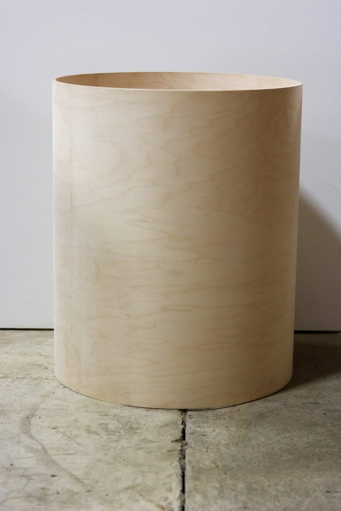 10" Vintage Maple Drum Shell W/ REINFORCEMENT RINGS - Centralia Fur & Hide