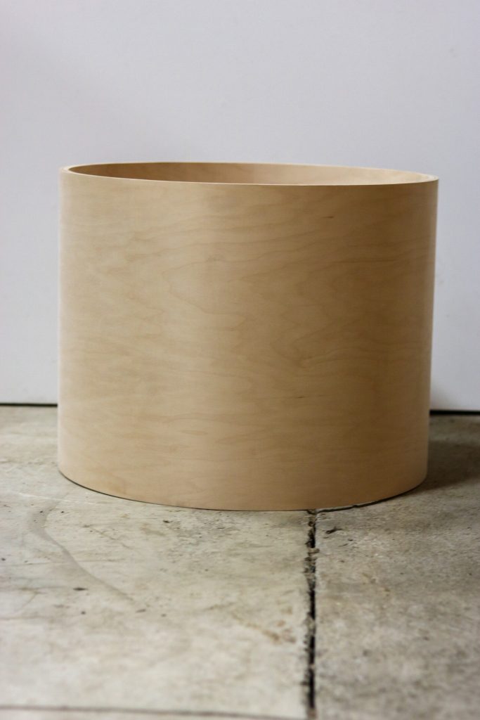 10" Vintage Maple Drum Shell W/ REINFORCEMENT RINGS - Centralia Fur & Hide