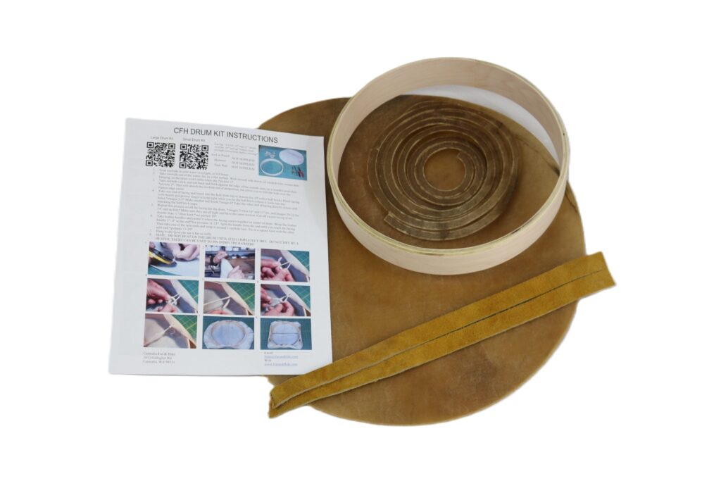 Authentic Native American Drum Kit | Centralia Fur & Hide