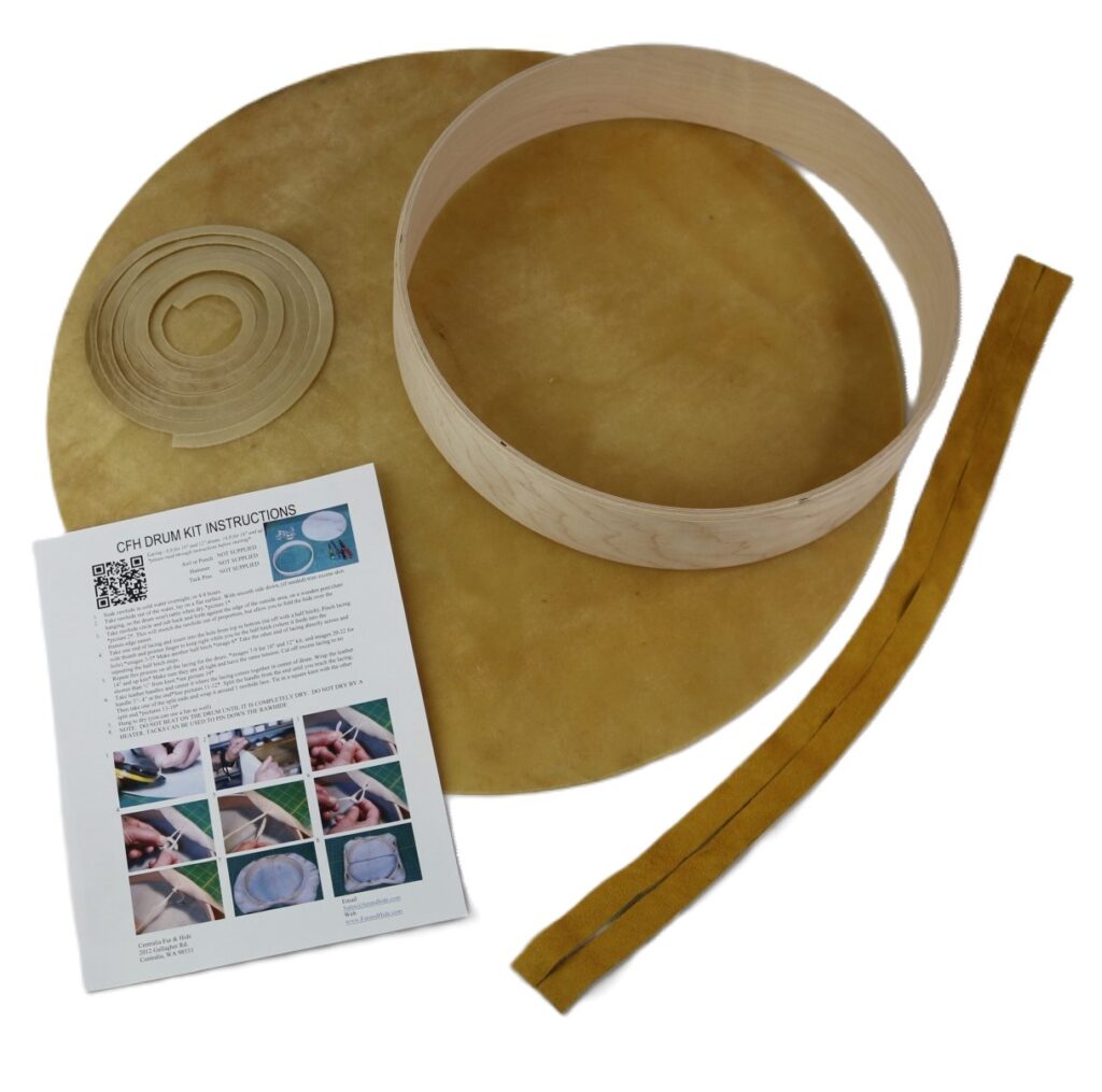 Authentic Native American Hand Drums| Centralia Fur & Hide