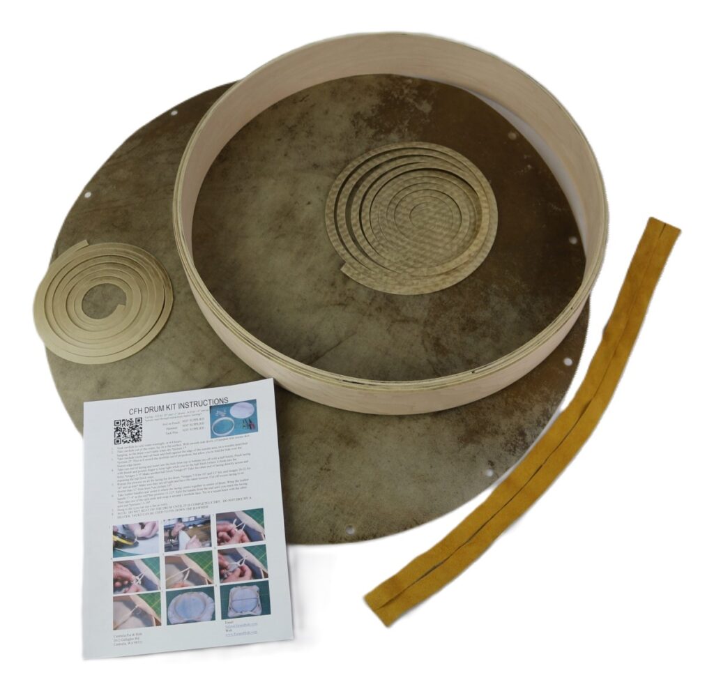 Native American Drum Making Kits | Centralia Fur & Hide