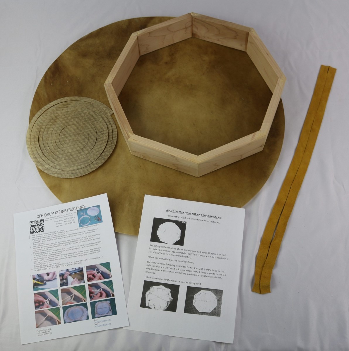 Powwow Drums| Centralia Fur & Hide