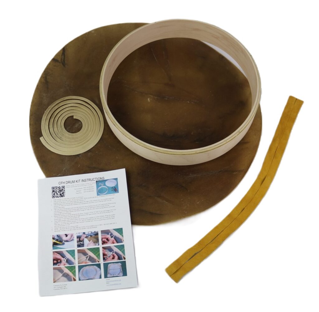 Native American Drum Making Kits | Centralia Fur & Hide