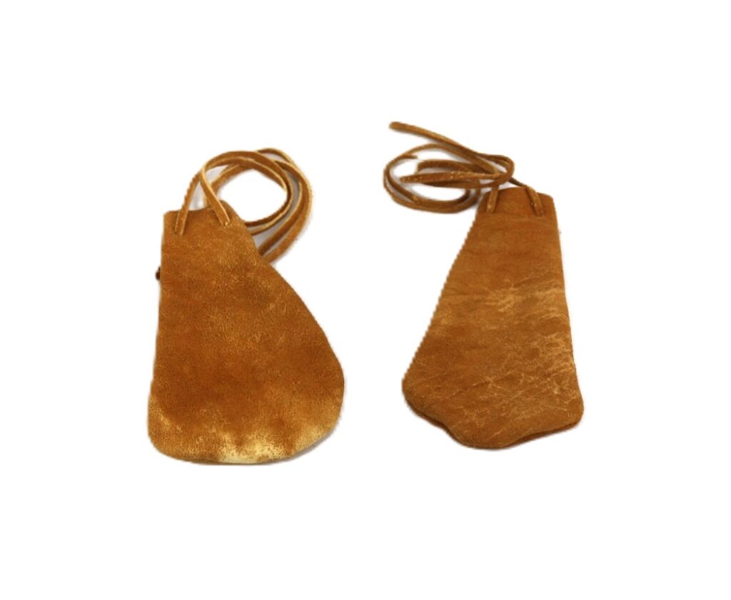 Brain tan medicine bag kit (4x6") - Centralia Fur & Hide