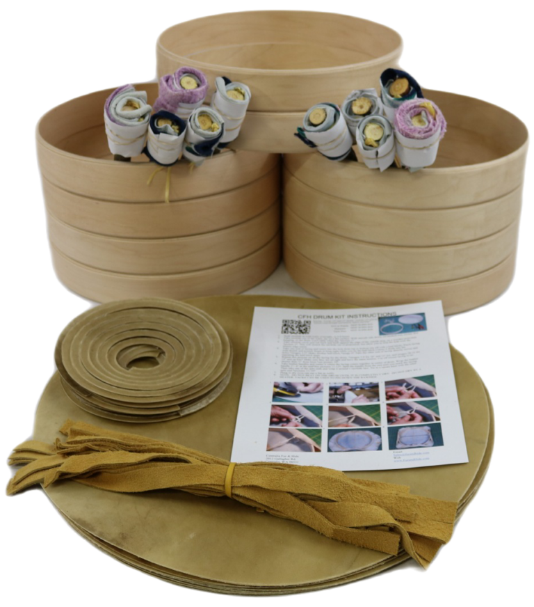 Native American Drum Making Kits | Centralia Fur & Hide