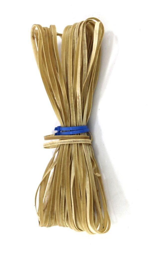 1/4"x 60' Elk Rawhide Lace (continuous) Blue Tie - Centralia Fur & Hide