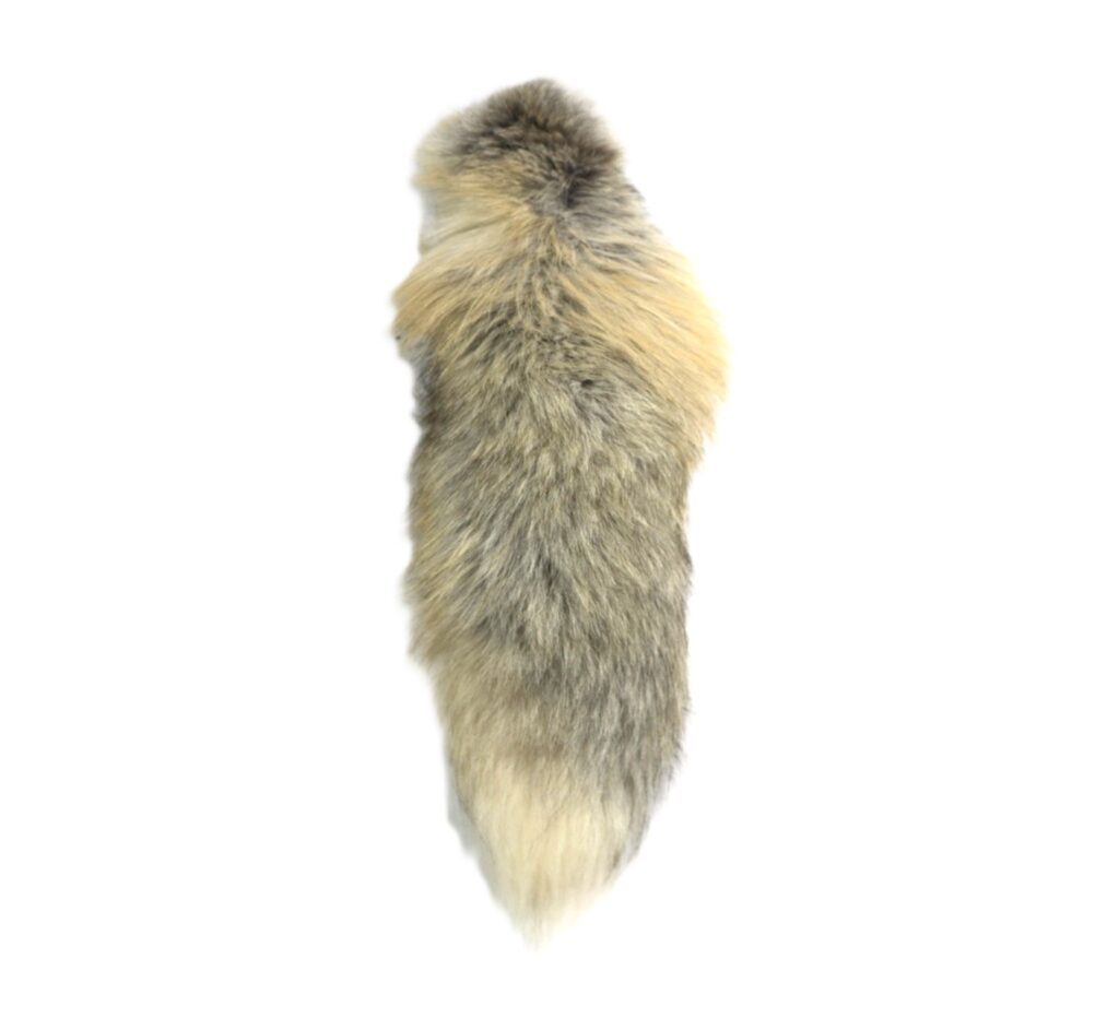 Crystal Fox Tail - Centralia Fur & Hide