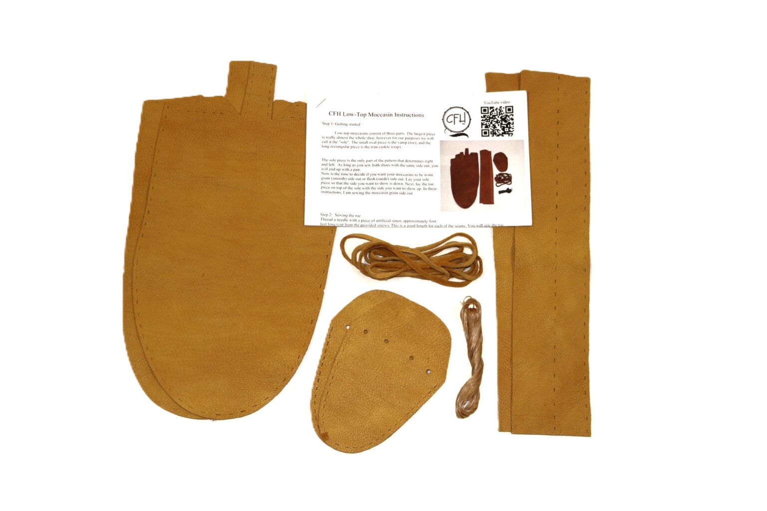 Bison Moccasin Hides & Kits | Centralia Fur & Hide